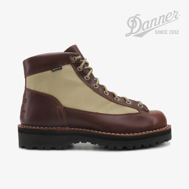 ・DANNER｜Danner Field R GTX WP Leather Vibram/ ダナー/ダナーフィールド アール ゴアテックス ウォータープルーフ レザー ビブラム/ブラウンｘカーキ #