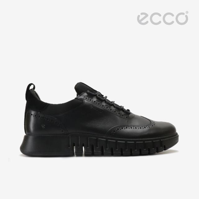・ECCO｜Gruuv Studio GTX Gore-Tex Leather/ エコー/グルーヴ スタジオ ゴアテックス レザー/ブラック #