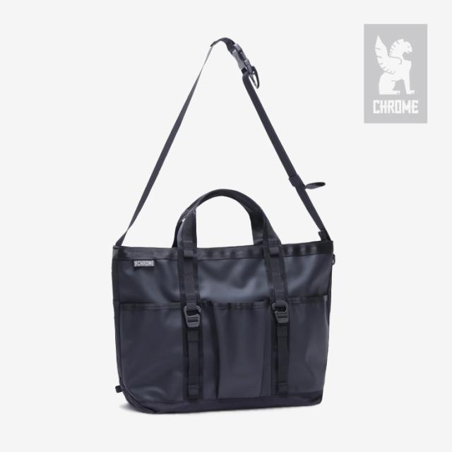 ・CHROME｜Grocery Tote MSNGR 15L/ クローム/グローサリー トート メッセンジャー バッグ 15L/マットブラック #