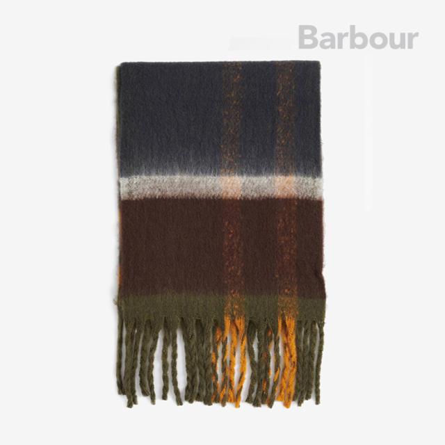 ・BARBOUR｜Isla Tartan Boucle Scarf/ バブアー/アイラ タータン ブークレ スカーフ/クラシックタータン #