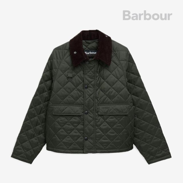 ・BARBOUR｜Spey Quilted Jacket Short Length/ バブアー/スペイ キルティング ジャケット ショート レングス/セージ #
