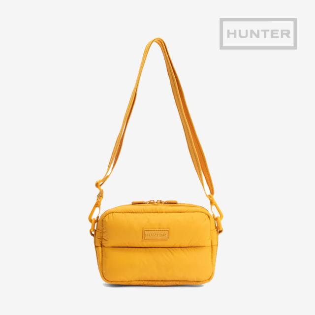・HUNTER｜W Intrepid Extra Puffed Crossbody/ ハンター/イントレピッド エクストラ パフド クロスボディバッグ/リッチオークル #