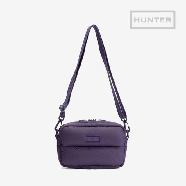 ・HUNTER｜W Intrepid Extra Puffed Crossbody/ ハンター/イントレピッド エクストラ パフド クロスボディバッグ/リッチパープル #