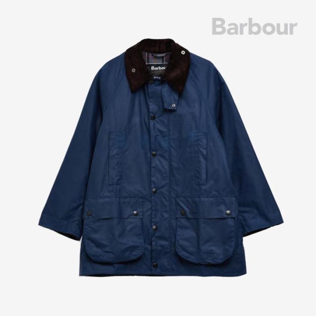 ・BARBOUR｜Beaufort Waxed Jacket Oversized Fit Washed/ バブアー/ビューフォート ワックス ジャケット オーバーサイズ フィット ウォッシュド/コバルトブルー #