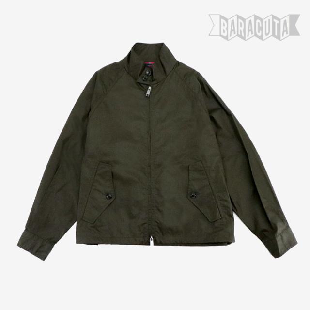 ・BARACUTA｜G4 Typewriter Box Harrington Jacket/ バラクータ/G4 タイプライター ハリントン ジャケット スイングトップ/カーキ #