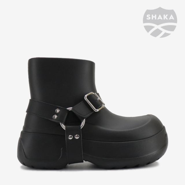 ・SHAKA｜W All Weather Ring Bootie EV Platform/ シャカ/オール ウェザー リング ブーティー EVA プラットフォーム/ブラック #