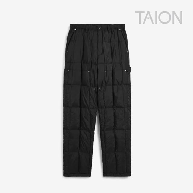 ・TAION｜Work Painter Down Pants Cordura/ タイオン/ワーク ペインター ダウン パンツ コーヂュラ/ブラック #