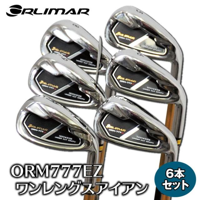 オリマー ORLIMAR ワンレングスアイアン 6本セット ORM777EZ  メンズ 男性 5番 6番 7番 8番 9番 PW 苦手番手払拭 アイアンセット ゴルフクラブ クラブセット シニア 高弾道 飛距離 ルール適合 ゴルフ クラブ アイアン 父の日ギフト 贈り物 プレゼント おすすめ