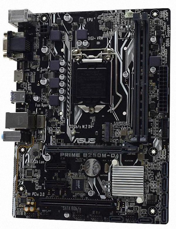 ASUS PRIME B250M-D LGA 1151 Intel B250 HDMI SATA 6Gb/s USB 3.0 Micro ATX Intel Motherboard 中古の通販 ...