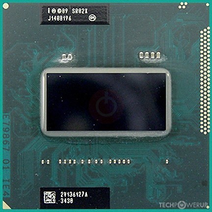 Intel Core i7-2860QM SR02X 4C 2.5GHz 8MB 45W Socket G2 PGA988B 中古の通販はau ...
