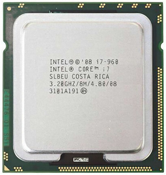 Intel Core i7-960 SLBEU 4C 3.2GHz 8MB 130W LGA1366 BX80601960 中古の通販はau ...
