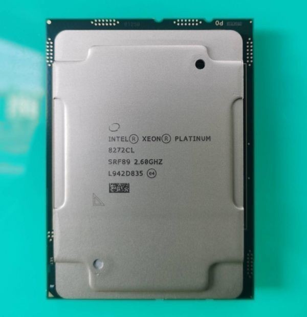 Intel Xeon Platinum 8272CL SRF89 26C 2.6 GHz LGA3647 195W Similar ...
