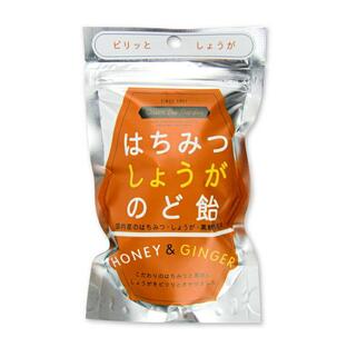 はちみつしょうがのど飴 40g  × 40個 スイーツ　お菓子  あめ　ミント　ガム 　のどあめ はちみつ 生姜ペースト 生姜パウダー