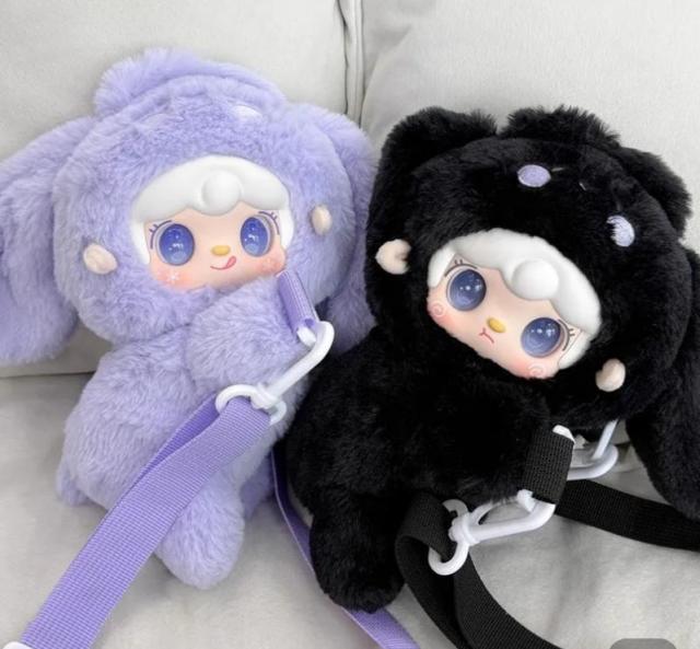 yooki 八代ウサギ　ぬいぐるみ　ショルダーバッグ　可愛い　女の子　ぬいぐるみバッグ