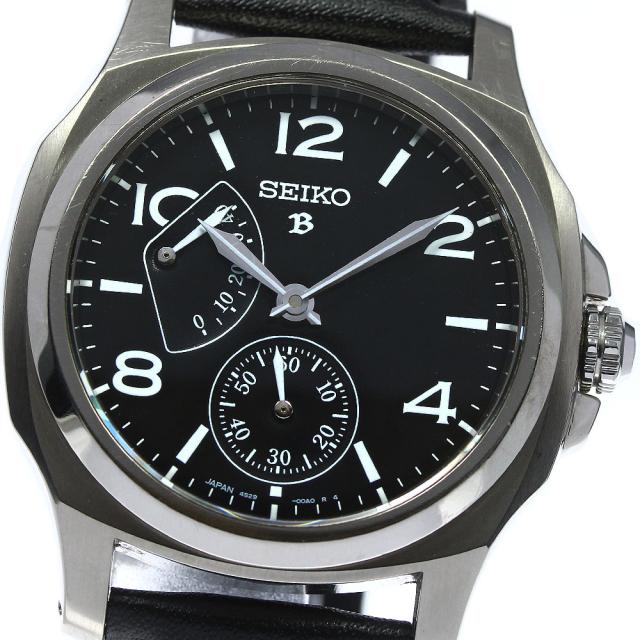 ジャンク セイコー SEIKO SAGN005/4S29-00A0 ブライツ パワーリザーブ スモールセコンド 手巻き メンズ _760253 ...