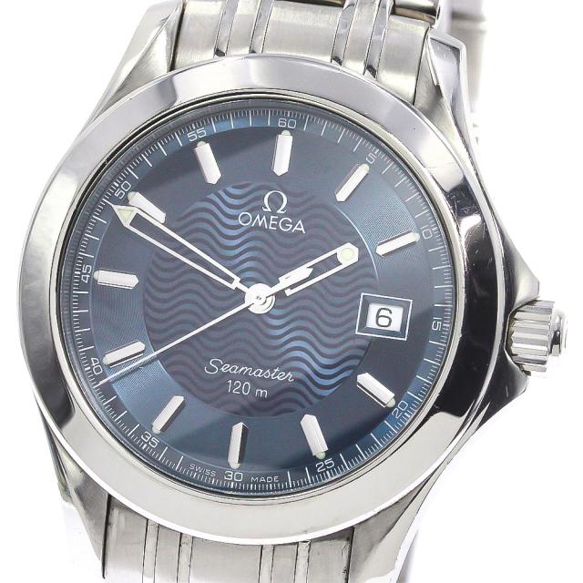 オメガ OMEGA 2511.81 シーマスター120 デイト クォーツ メンズ 保証書付き_785517の通販はau PAY マーケット ...