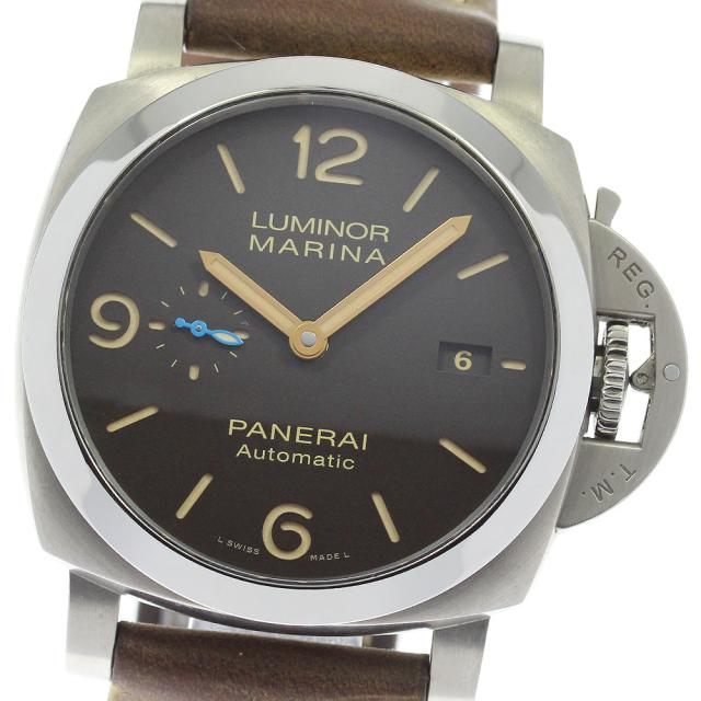 パネライ PANERAI PAM01351 ルミノールマリーナ 1950 3デイズ 自動巻き メンズ _820998の通販はau PAY ...