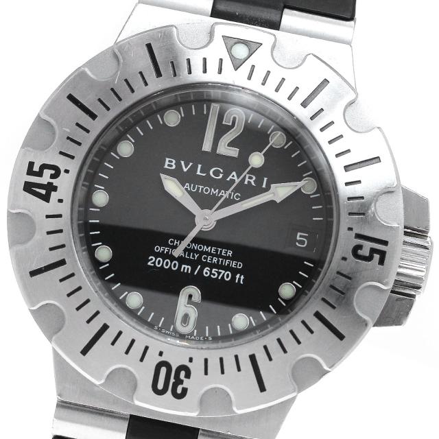 ベルトジャンク ブルガリ BVLGARI SD42S ディアゴノ プロフェッショナル スクーバ デイト 自動巻き メンズ 箱・保証書付き_824922の通販はau PAY マーケット ...