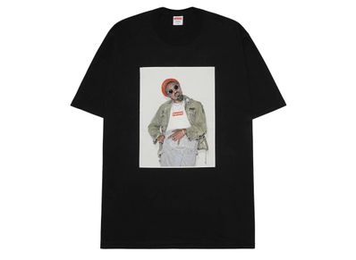 Supreme Andre 3000 Tee Black シュプリーム アンドレ 3000 Tシャツ ブラック 正規品 全国送料無料