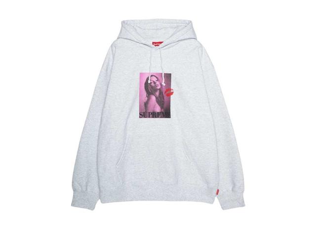 Supreme Kate Moss Hooded Sweatshirt Ash Grey シュプリーム ケイトモス フーディー スウェットシャツ アッシュ グレー