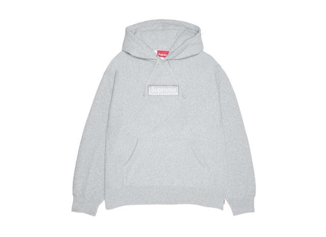 Supreme Box Logo Hooded Sweatshirt Heather Grey シュプリーム ボックス ロゴ フーディー スウェットシャツ ヘザー グレー