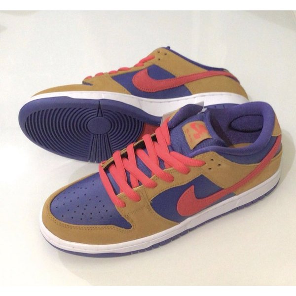 SB ダンク ロー ウィート アンド ダークパープル NIKE SB DUNK LOW WHEAT AND DARK PURPLE 正規品 全国送料無料