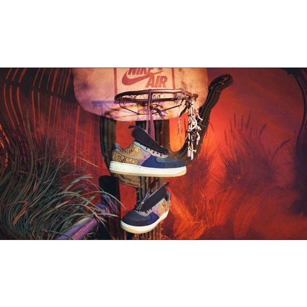 トラヴィス スコット ナイキ エアフォース1 ロー カクタスジャック TRAVIS SCOTT NIKE AIR FORCE 1 LOW CACTUS JACK ナイキ 正規品 送料込