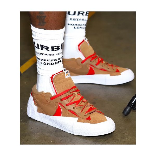 サカイ×ナイキ ブレーザー ロー ブリティッシュ タン SACAI×NIKE BLAZER LOW BRITISH TAN 正規品 全国送料無料 サカイ×ナイキ ブレーザー ロー ブリティッシュ タン SACAI×NIKE