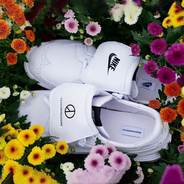 ピースマイナスワン×ナイキ クウォンド1 ホワイト PEACEMINUSONE×Nike Kwondo1 White 正規品 全国送料無料