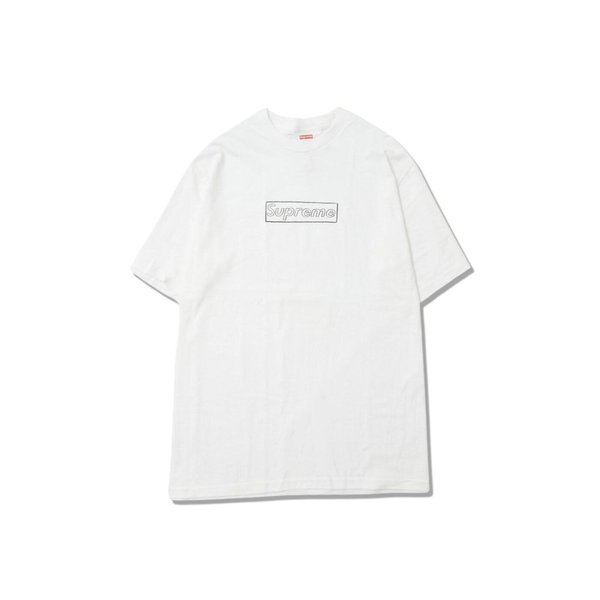 Supreme KAWS Chalk Logo Tee White シュプリーム カウズ チョーク ロゴ Tシャツ ホワイト 正規品 全国送料無料