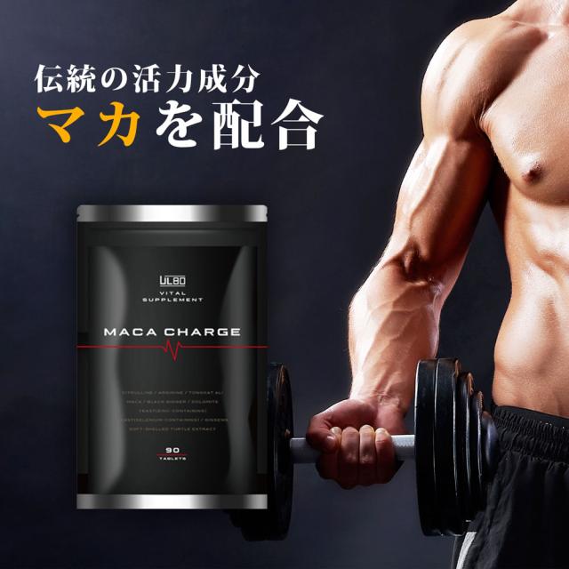 ULBO アルボ MACACHARGE サプリメント 健康食品 亜鉛 サプリ シトルリン アルギニン マカ すっぽん 高麗人参 90粒 約30 ...