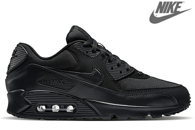 NIKE AIR MAX 90 ESSENTIAL 537384-090　BLACK/BLACK-BLACK-BLACK-BLACK-BLACK ナイキ エア マックス 90 エッセンシャル ブラック メンズ スニーカー
