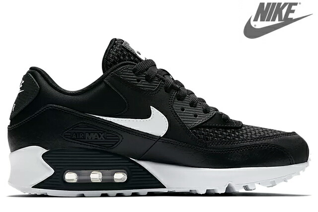 NIKE WMNS AIR MAX 90 SE 881105-004 BLACK/WHITE ナイキ ウィメンズ エア マックス 90 SE ブラック ホワイト レディース スニーカー