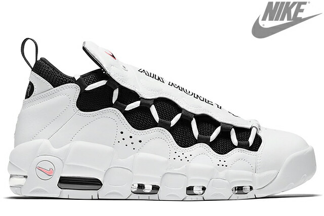 NIKE AIR MORE MONEY AJ2998-101 WHITE/BLACK-CORAL CHALK WHITE ナイキ エア モア マネー ホワイト ブラック コーラルチョーク 限定 メンズ スニーカー