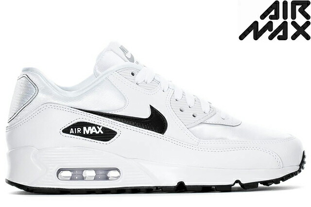 NIKE WMNS AIR MAX 90 325213-137 WHITE/BLACK-REFLECT SILVER ナイキ ウイメンズ エア マックス 90 ホワイト ブラック リフレクター シルバー メンズ レディース スニーカー