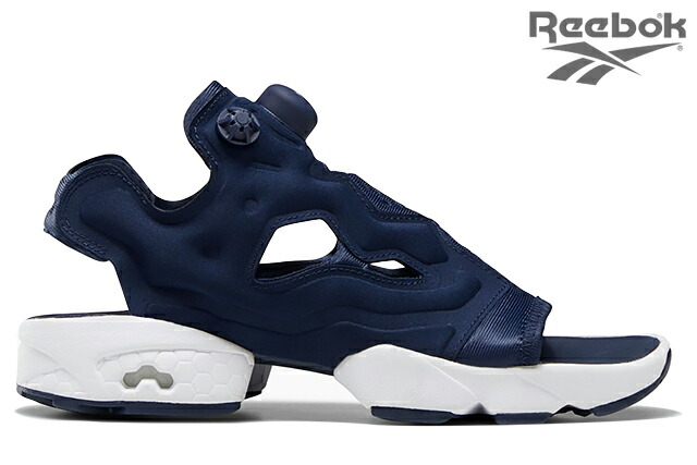 Reebok INSTAPUMP FURY SANDAL DV9698 COLLEGE NAVY/RUNNING WHITE/SILVER LLIC リーボック インスタ ポンプ フューリー サンダル カレッジ ネイビー メンズ レディース スニーカー サンダル