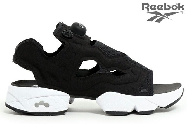 Reebok INSTAPUMP FURY SANDAL DV9699 BLACK/WHITE/SILVER リーボック インスタ ポンプ フューリー サンダル ブラック メンズ レディース スニーカー