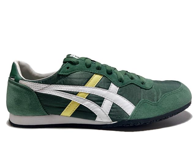 Onitsuka Tiger SERRANO TH109L-300 HUNTER GREEN/WHITE オニツカタイガー セラーノ ハンター グリーン メンズ レディース ガールズ 定番 スニーカー