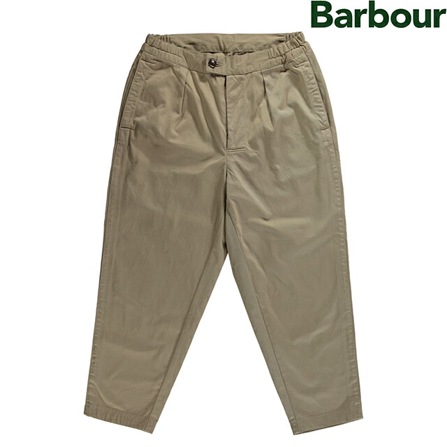 「Sale!」 BARBOUR 「WHITE LABEL」 TWILL RUGBY PANT MTR0607-SN32 SAND バブアー ホワイト レーベル ツイル ラグビーパンツ サンド ベージュ メンズ バーブァー イージー チノ パンツ 20ss3