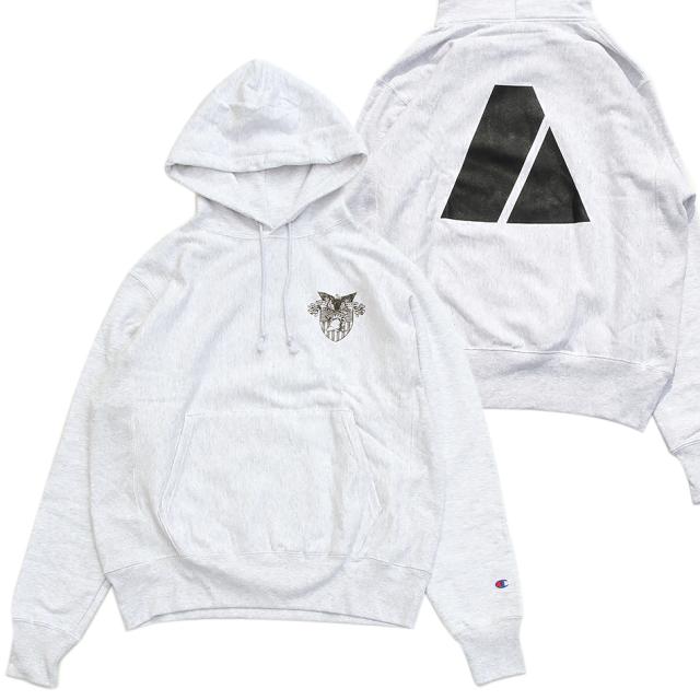 Champion USMA OFFICIAL PRINT WEST POINT ARMY R/W HOODED SWEAT ASH GREY チャンピオン Reverse Weave リバースウィーブ フード スウェット グレー アーミー US企画 グレー 陸軍士官学校 US ミリタリー プリント USA限定