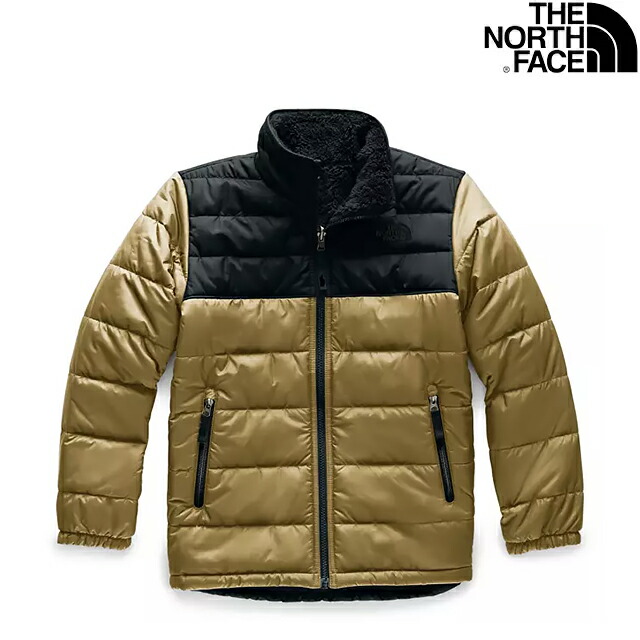 「Sale!」 THE NORTH FACE BOYS REVERSIBLE MOUNT CHIMBORAZO JACKET NF0A34QJ-D9V BRITISH KHAKI ザ ノースフェイス ボーイズ リバーシブル チンボラソ ジャケット ブリティッシュカーキ USA 限定 キッズ 子供 アウトドア フリース パーカー