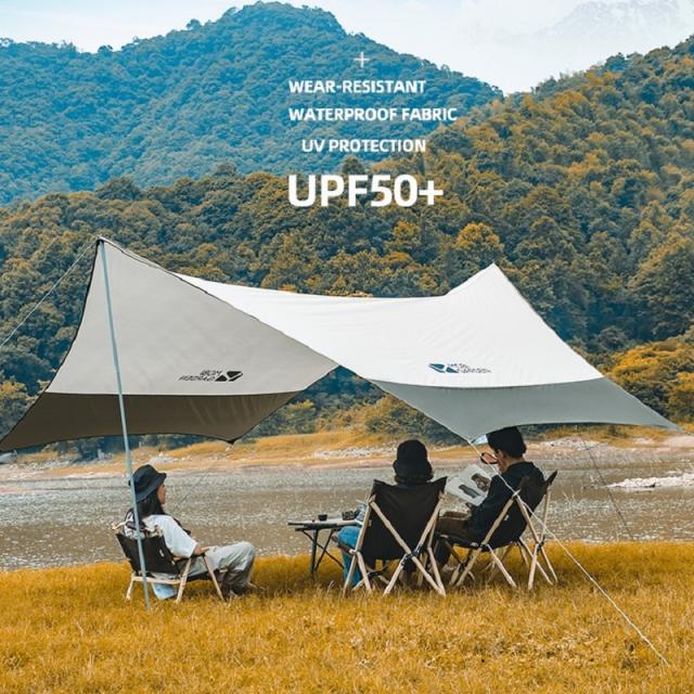 防水ポリエステル屋外シェードキャノピー屋外キャンプ防風屋外テント★送料無料★
