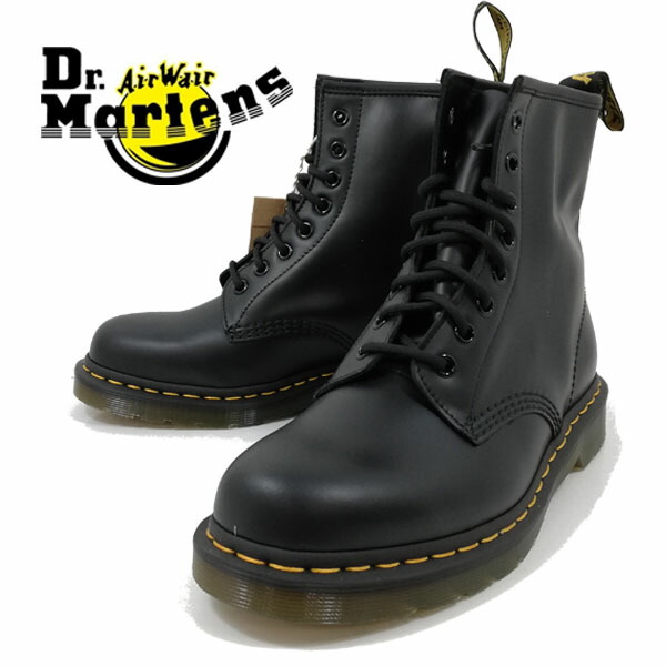 正規販売代理店 ドクターマーチン 1460 Dr Martens 8ホール 8-EYE BOOT 黒 革 ブラック ブーツ 【メンズ】