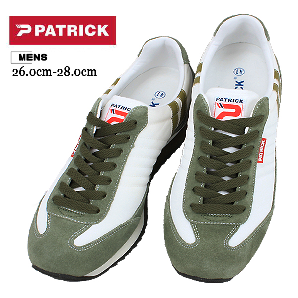 パトリック PATRICK スニーカー メンズ 日本製 グリーン MACHA マラソン MARATHON 94578 運動靴 カジュアル 【メンズ】