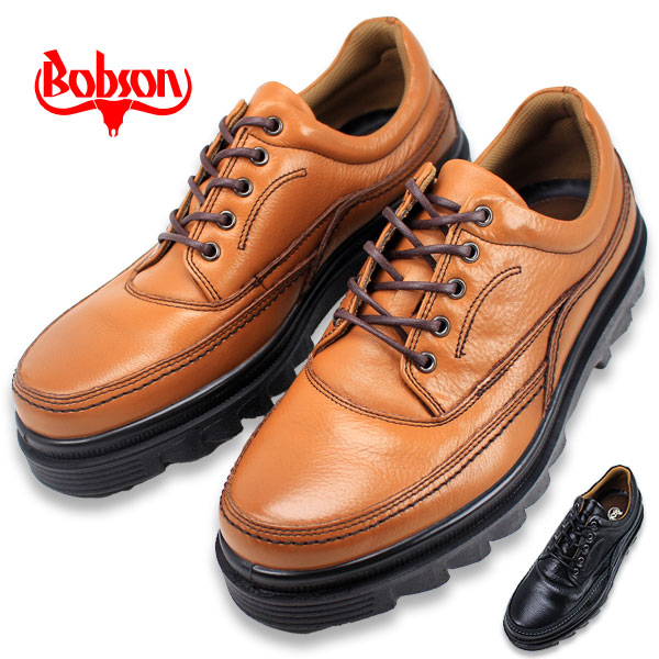 ボブソン 靴 メンズ 4355 ボブソンカジュアルアウトドアシューズ Bobson 日本製 3E 牛革 本革 紳士靴 プレゼント ギフト 歩きやすい 高級 【メンズ】