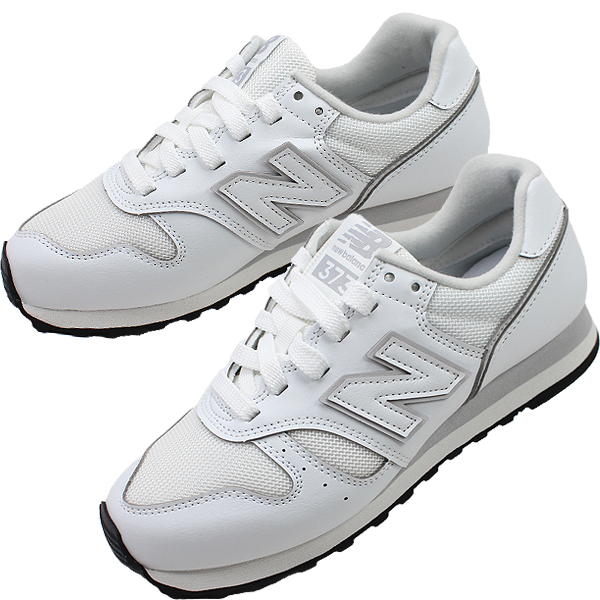 ニューバランス メンズ レディース スニーカー ホワイト 幅広2E NEW BALANCE ML373PJ2 ランニング シューズ 運動靴 カジュアル 【メンズ】