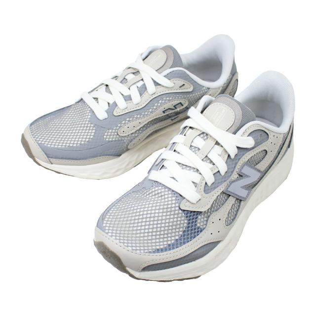 ニューバランス レディース スニーカー 運動靴 ランニングシューズ フレッシュフォーム アリシ WARISTM4 Fresh Foam Arishi v4 TIRALUX グレー Dワイズ カジュアル メッシュ New Balance 【レディース】