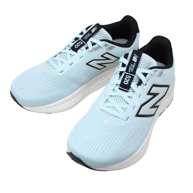 ニューバランス レディース スニーカー 運動靴 ランニング W520CF9 フレッシュフォーム 520 v9 Dワイズ ブルー/ブラック 軽量 通気性 通勤 通学 Fresh Foam 520 v9 New Balance 【レディース】