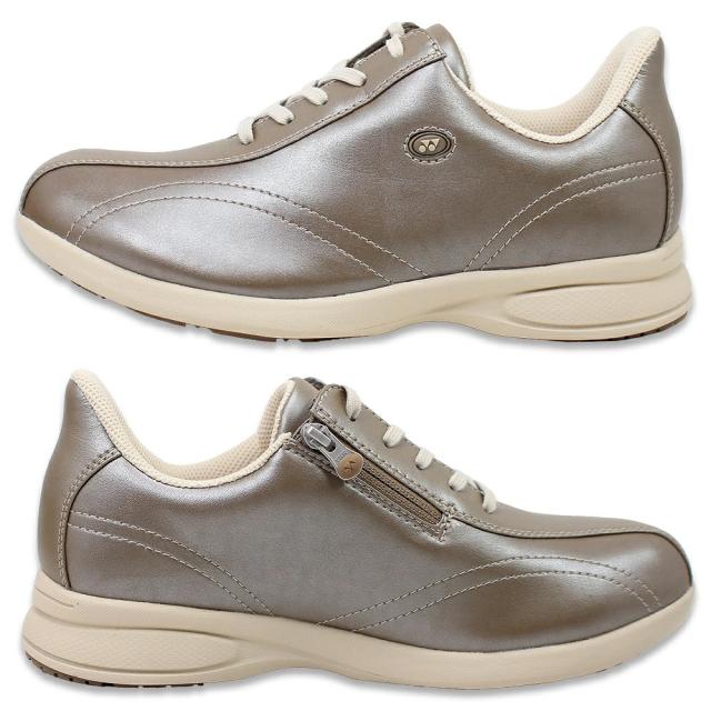 ヨネックス レディース 靴 ウォーキングシューズ パワークッション SHW L130W 幅広 4.5E ゆったり ファスナー オフコート YONEX【レディース】