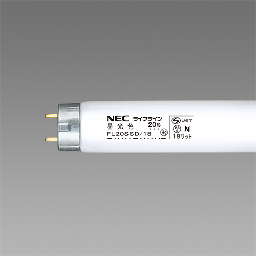 ホタルクス 蛍光ランプ ライフライン 直管グロースタータ形 20W形 昼光色 業務用パック 1パック(25本)(FL20SSD/18) 目安在庫=○